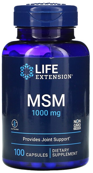 MSM 1000 мг Life Extension (100 капс) купить в Санкт-Петербурге